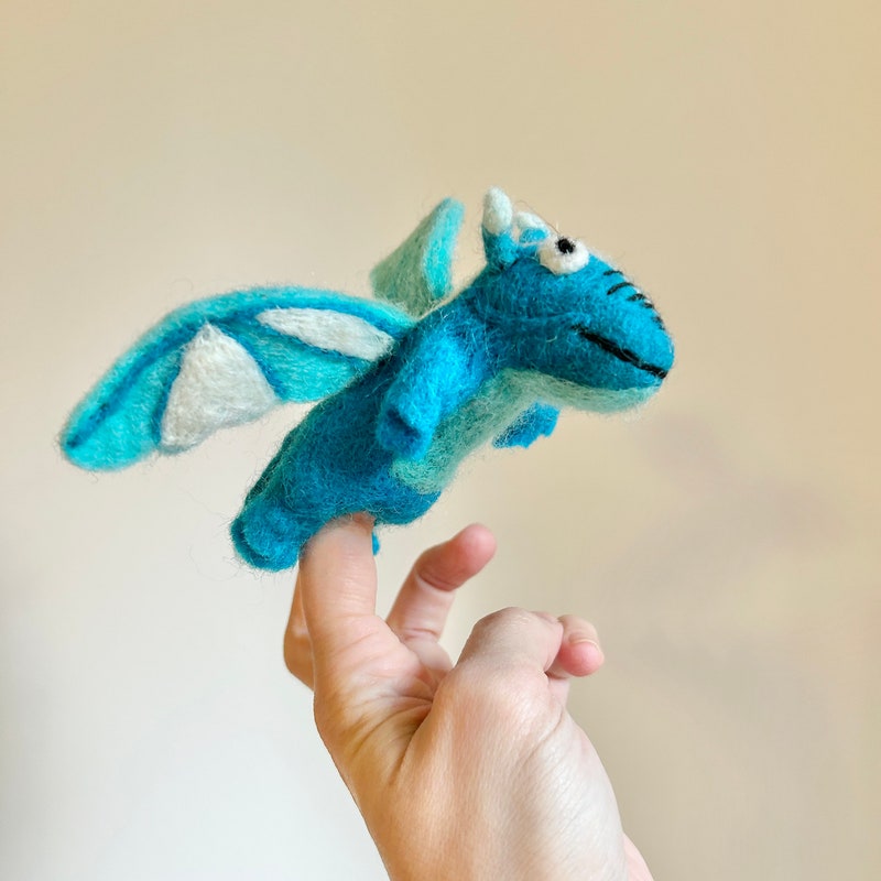 Dragon Finger Puppet Etsy Australia