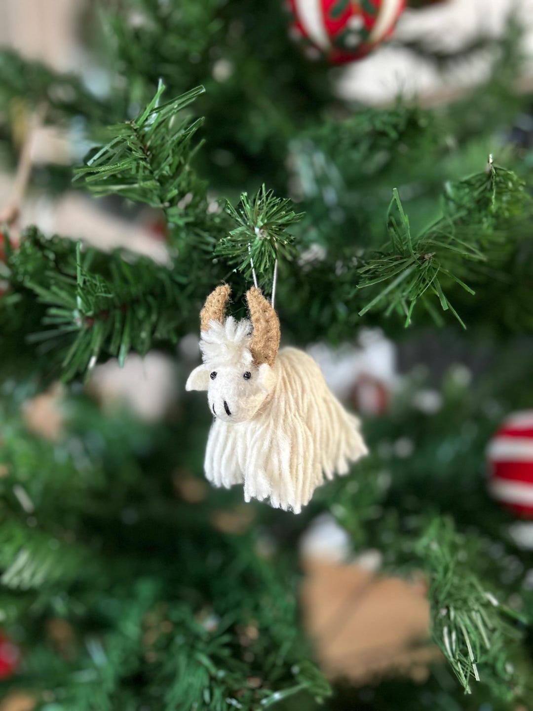 Felt Pendant Yak I Easter Decoration I Christmas Tree Decoration I ...
