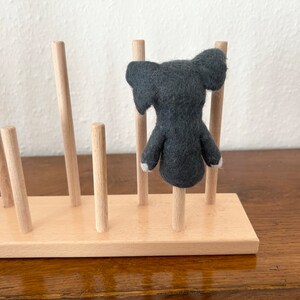Cute Felt Elephant Finger Puppet I Finger Game I Safari I African ...