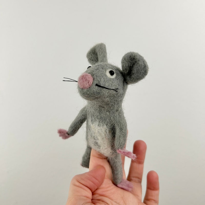 Mice Finger Puppets - Etsy