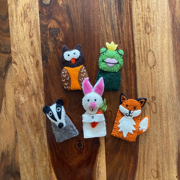 Fox Finger Puppet - Etsy