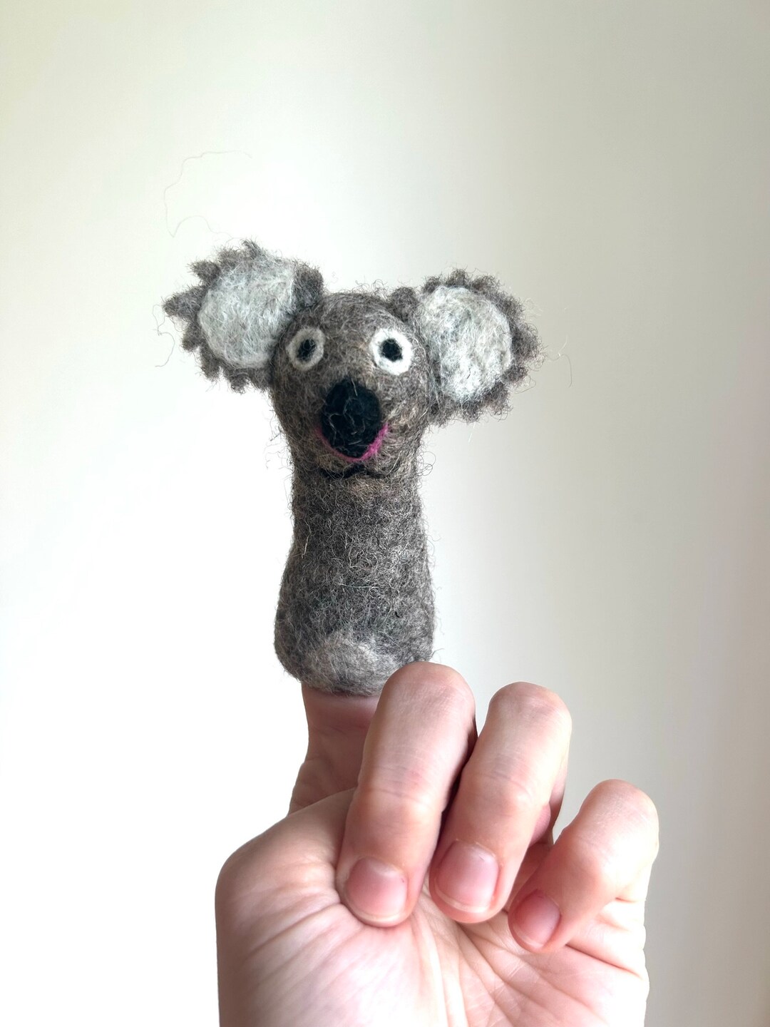 Cute Felt Finger Puppet Koala I Montessori Toy I Storytelling I Koala ...