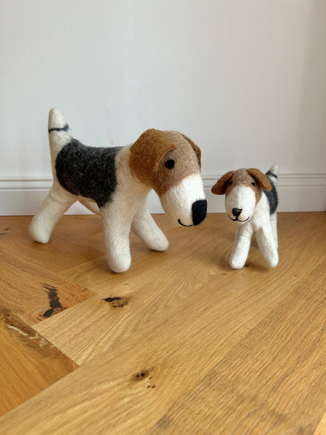 Beagle Made of Felt I Handmade Home Decoration I Felt Decoration I Felt ...