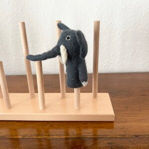 Cute Felt Elephant Finger Puppet I Finger Game I Safari I African ...