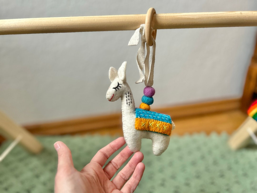 Play Arch Pendant Llama Made of Felt I Play Arch Pendant Llama I Play ...