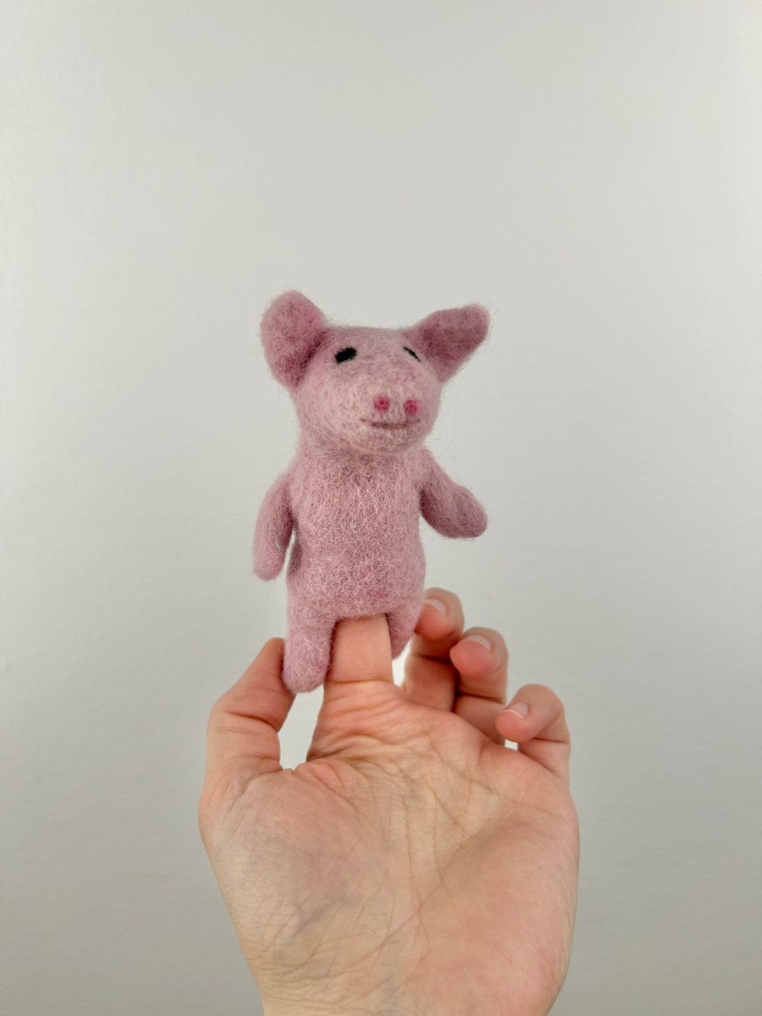Cute Felt Pig Finger Puppet | Finger Play | Farm Animal | Horse ...