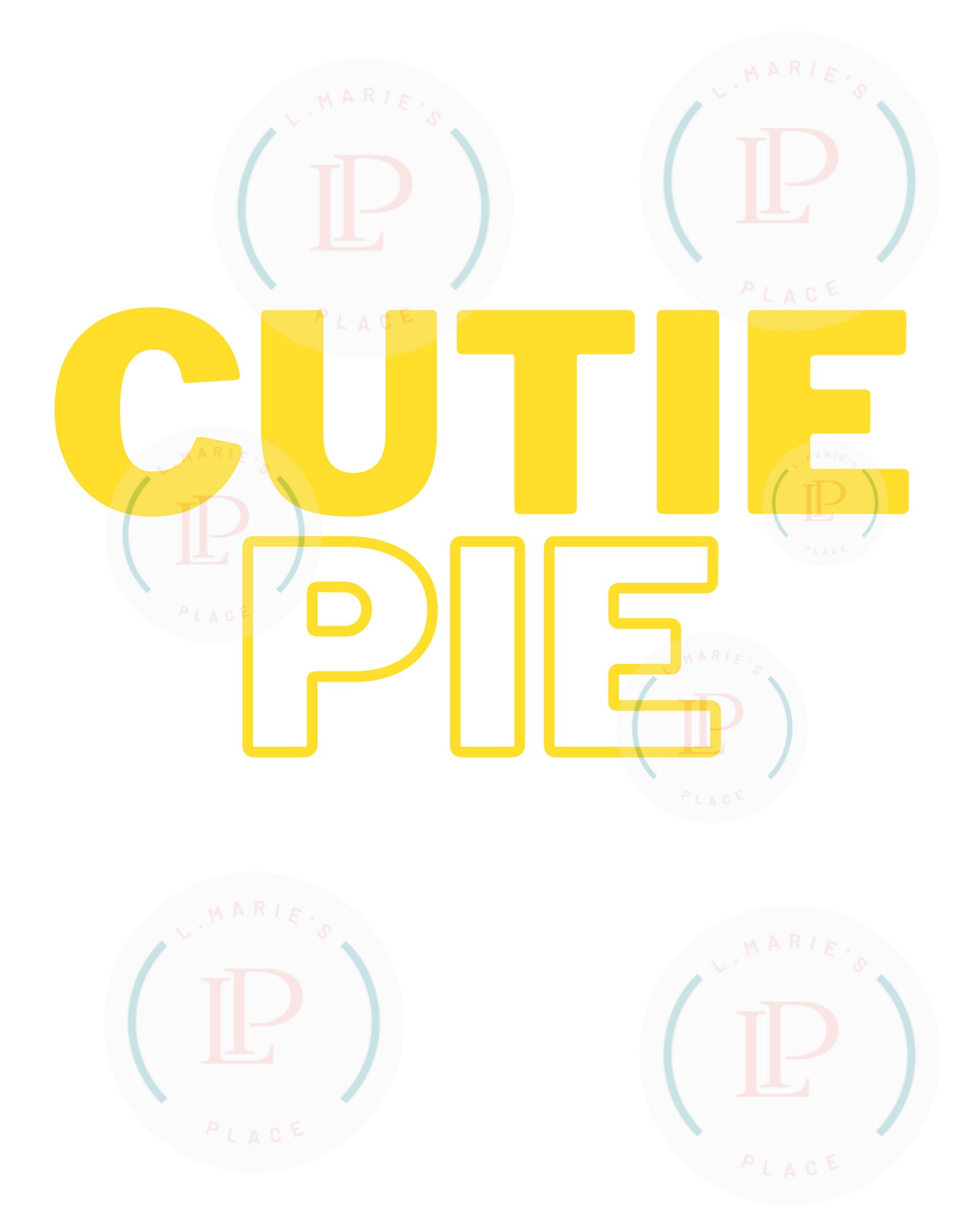 Cutie Pie SVG Super Cute SVG - Etsy