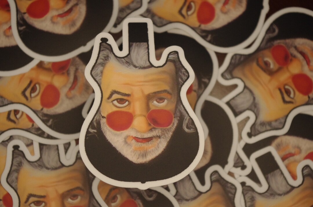 Jerry Guitar Sticker - Etsy