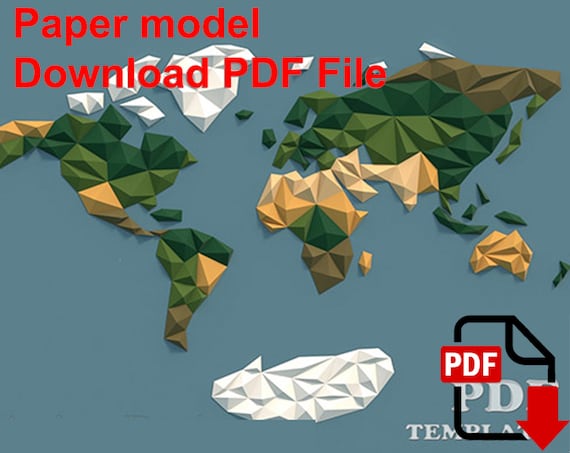 World Map Origami Paper 10+ Global Finance Origami Map Currency Stock
