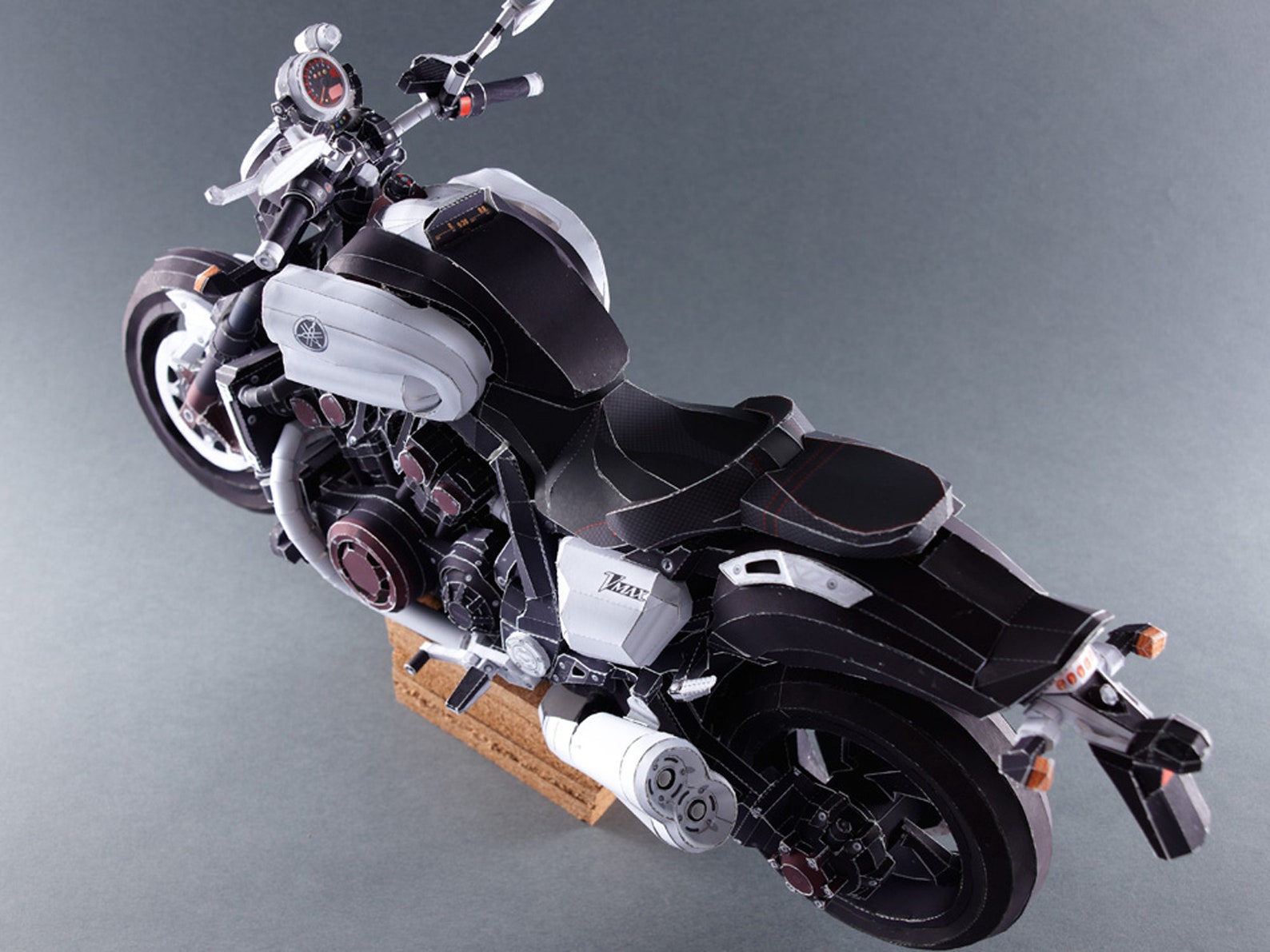 Yamaha Vmax Ultra Realistic Papercraft, 3D Paper Model, Motorcycle ...