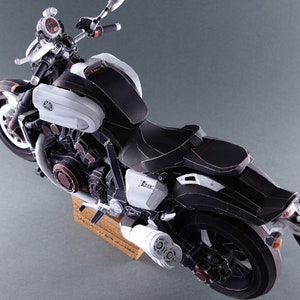 Yamaha Vmax Paper Model, Ultra Realistic 3D Papercraft (PDF Template ...