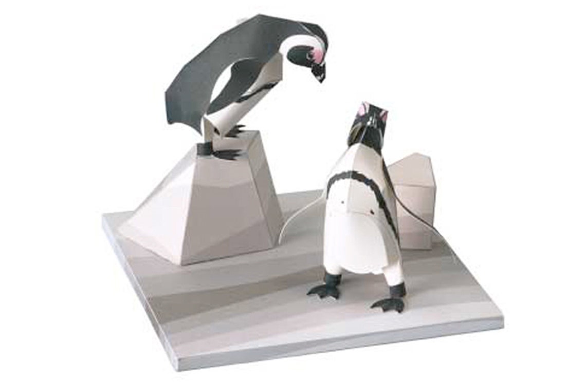 Cape Penguin Paper Model, DIY Papercraft (PDF Template) - Etsy