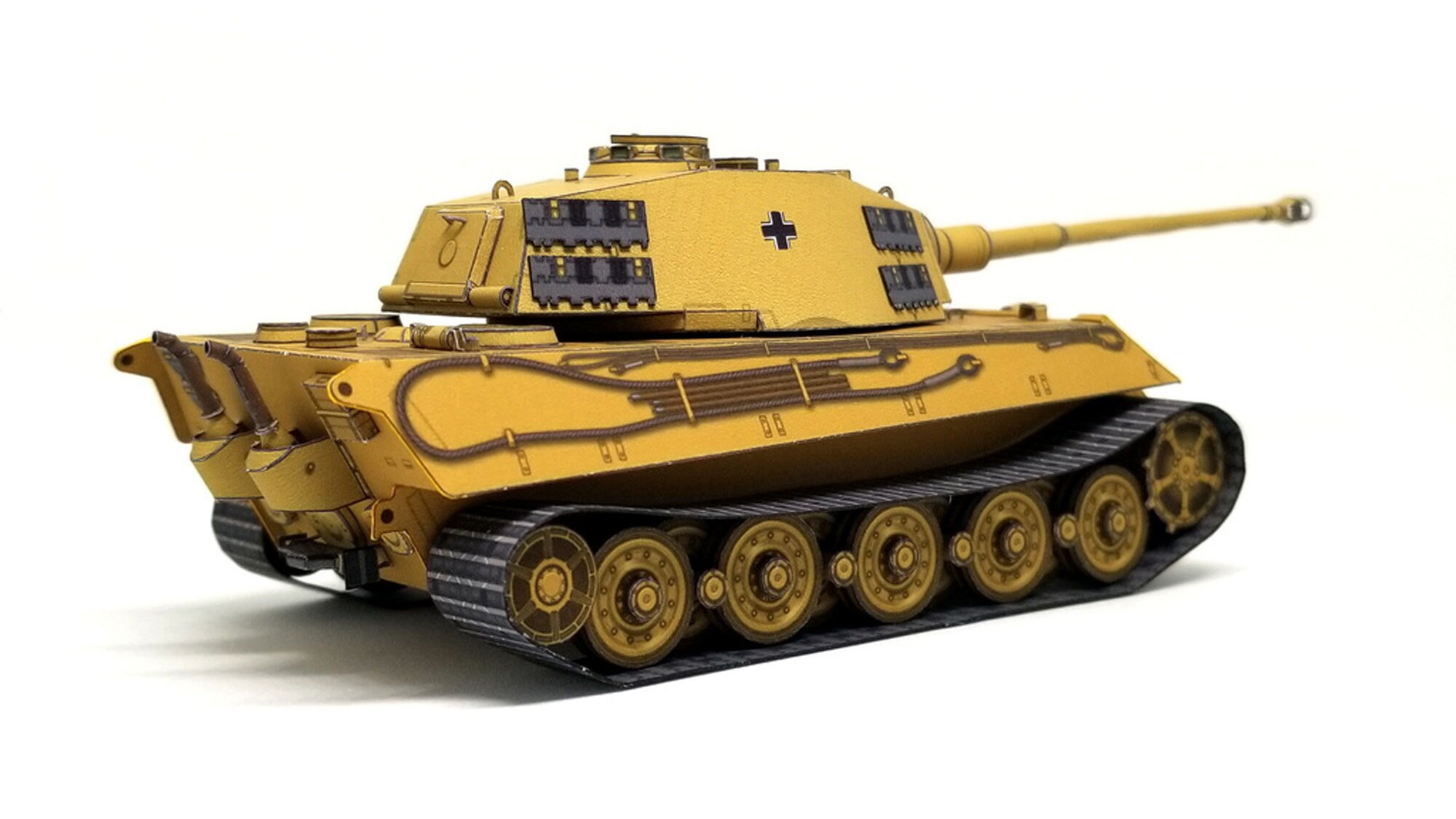 Tiger2 Tank Paper Model, DIY 3D Papercraft (PDF Template) - Etsy