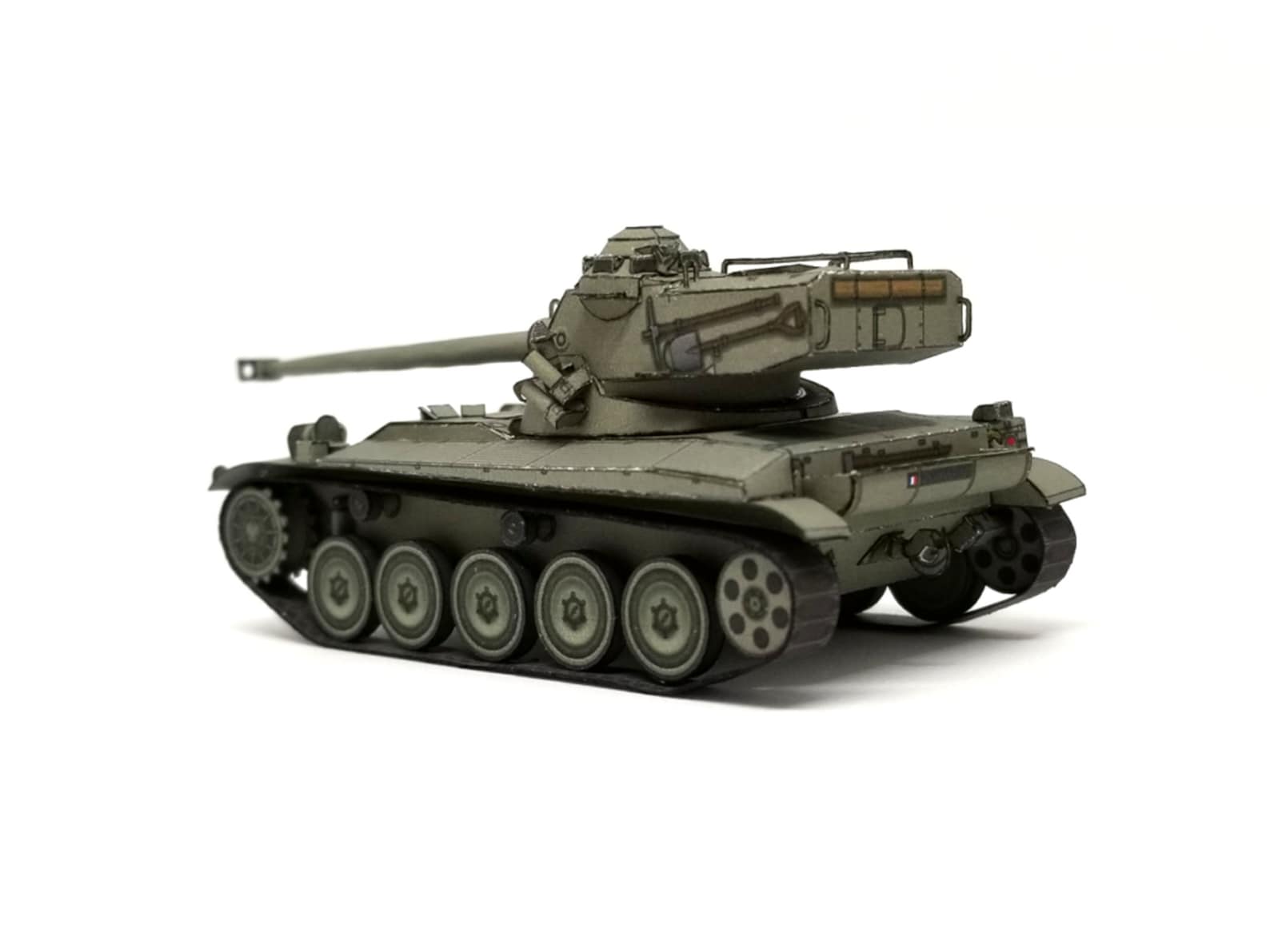 AMX13, Papercraft, 3D Paper Model, Soldier, Tank, Paper Craft, Template ...