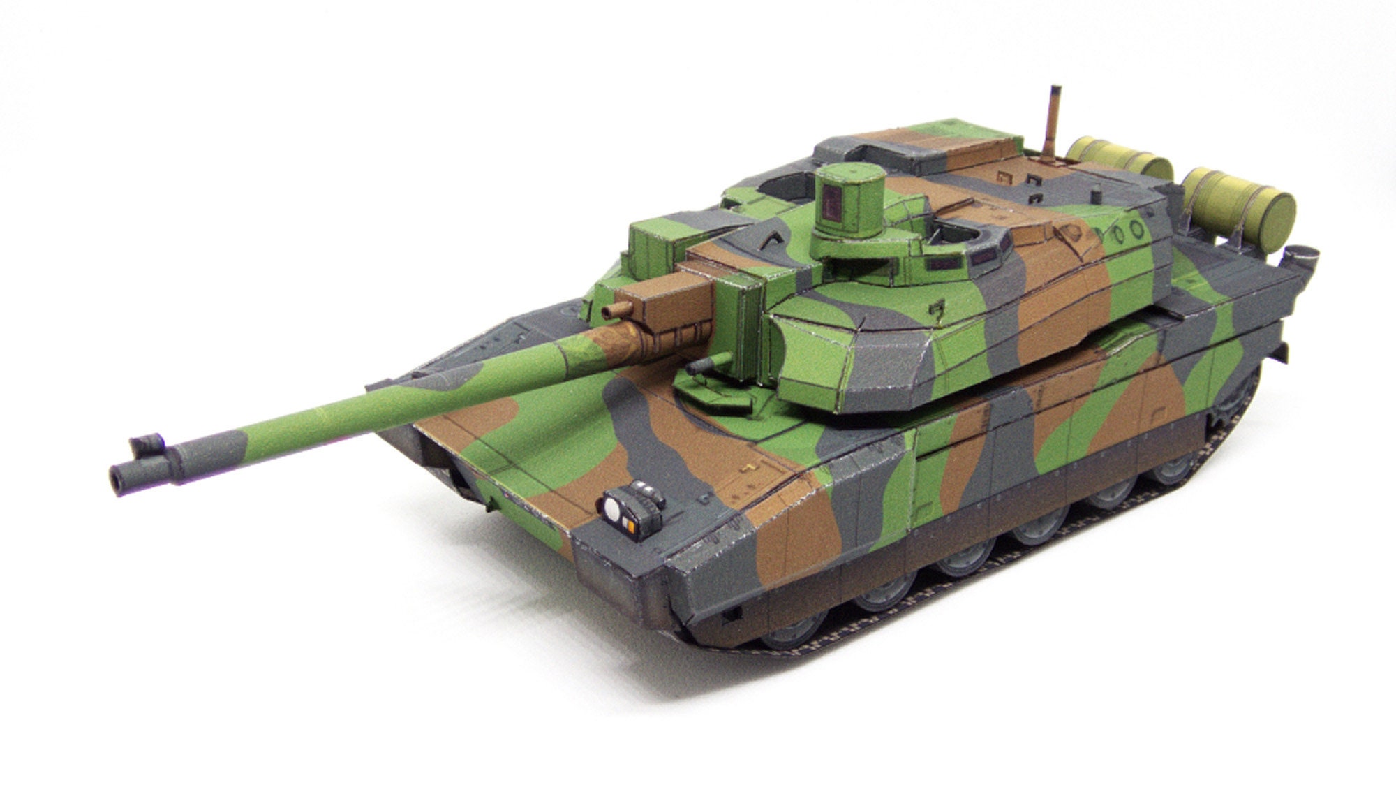 Char Leclerc, Papercraft, 3D Paper Model, Soldier, Tank, Paper Craft ...