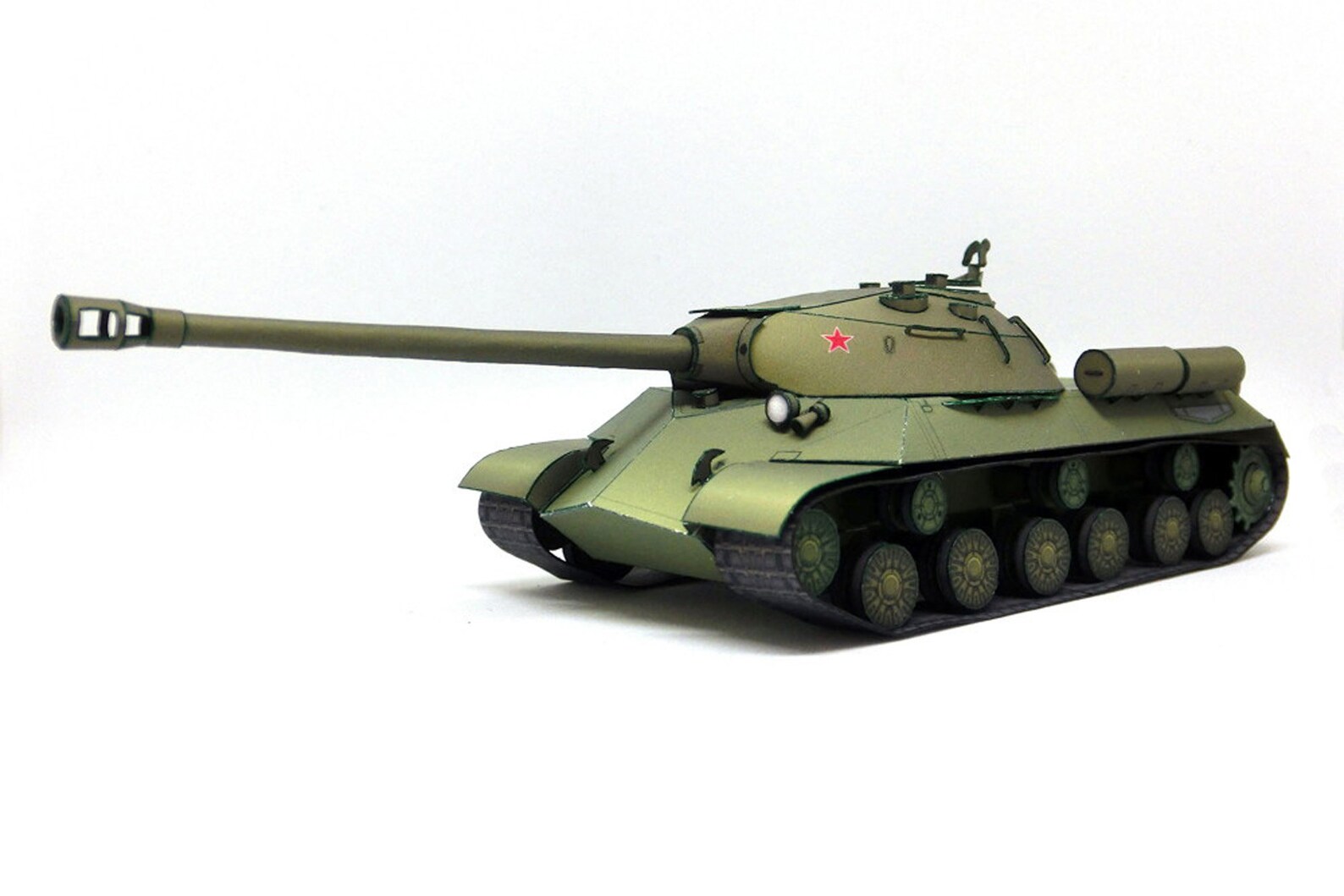 IS-3, Papercraft, 3D Paper Model, Soldier, Tank, Paper Craft, Template ...