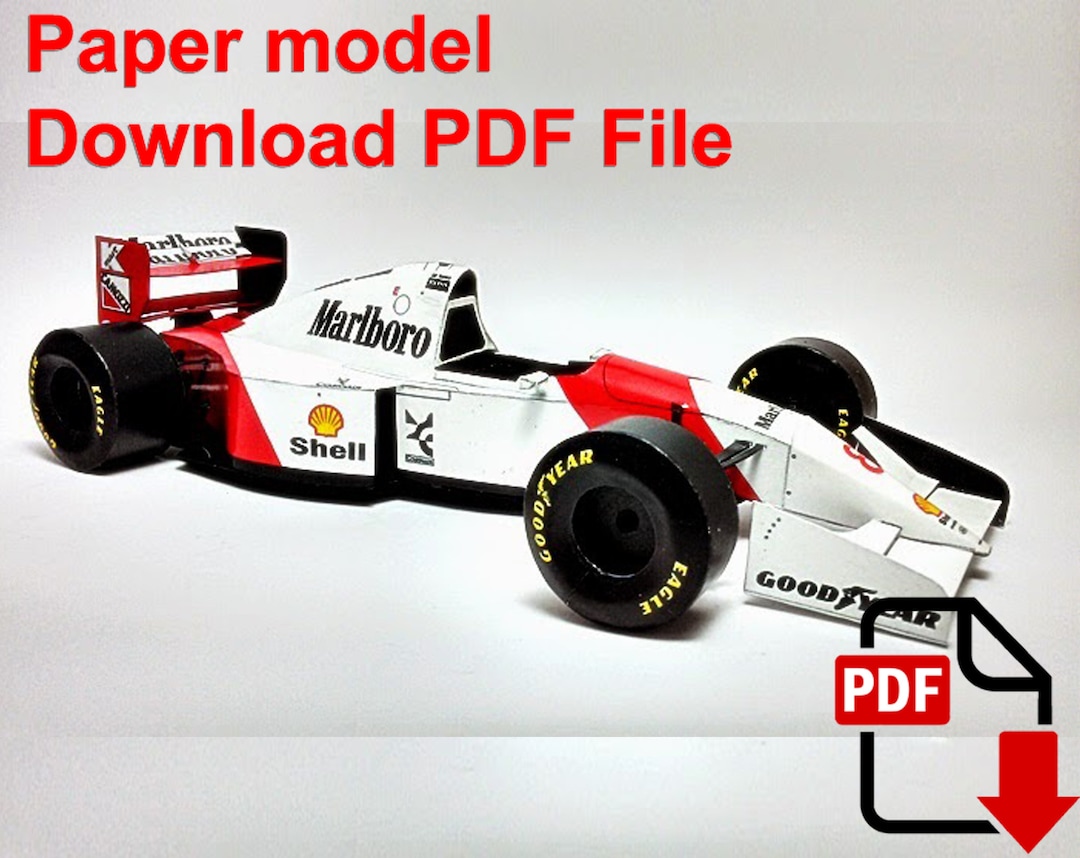 Mclaren MP4, Papercraft, 3D Paper Model, Animal, Zoo, Paper Craft ...