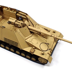 Nashorn, Papercraft, 3D Paper Model, Soldier, Tank, Paper Craft ...