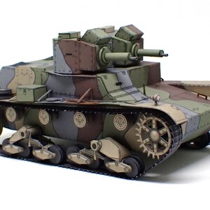 3D Tank Paper Model, DIY Papercraft (PDF Template) - Etsy Australia