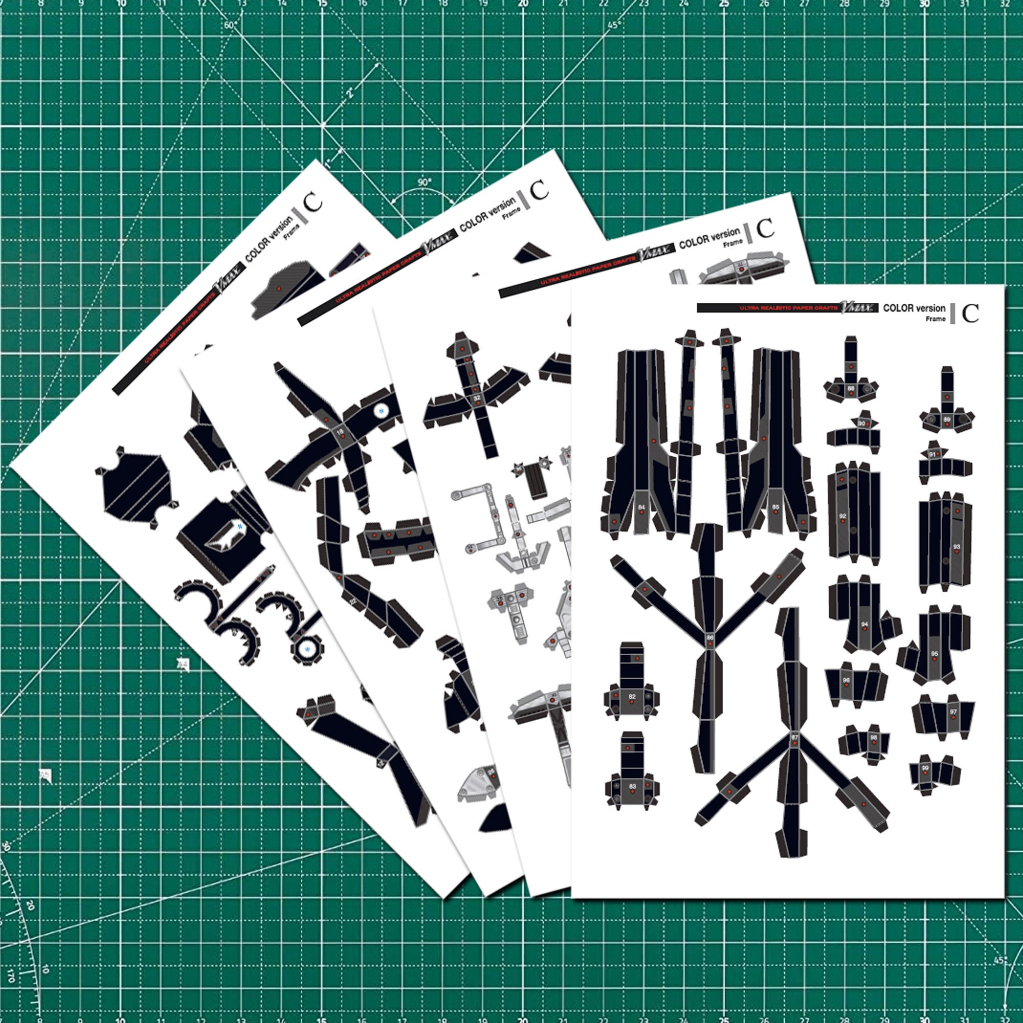 Yamaha Vmax Ultra Realistic Papercraft, 3D Paper Model, Motorcycle ...