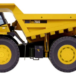 Dump Truck, Papercraft, 3D Paper Model, Animal, Zoo, Paper Craft ...