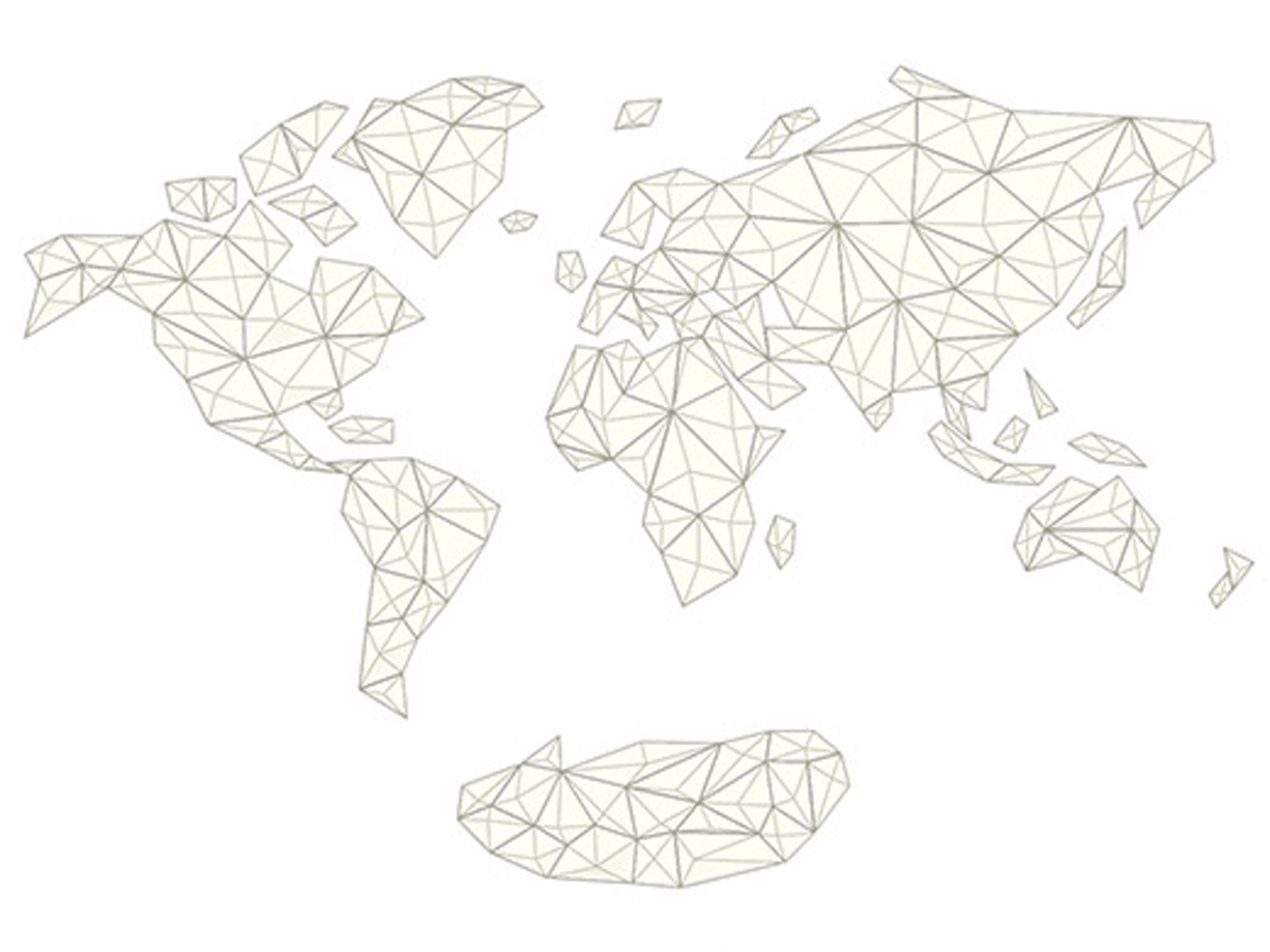 World Map, Papercraft, 3D Paper Model, Animal, Zoo, Paper Craft ...