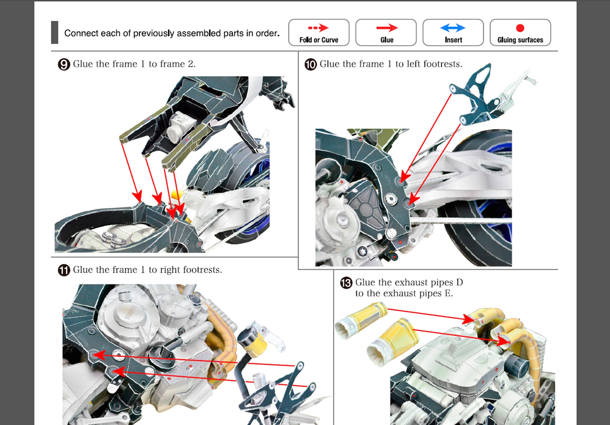 Yamaha YZF-R1M Ultra Realistic Papercraft, 3D Paper Model, Motorcycle ...