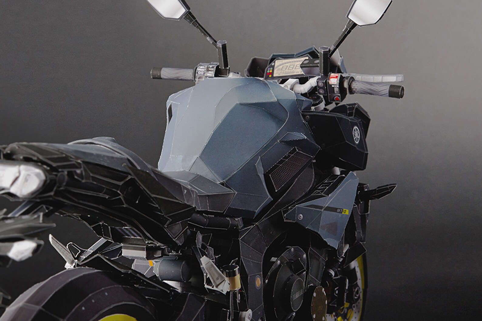 Yamaha MT-10 Ultra Realistic Papercraft, 3D Paper Model, Motorcycle ...