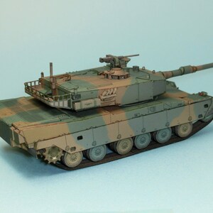 Type90, Papercraft, 3D Paper Model, Soldier, Tank, Paper Craft ...