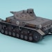 Panzer IV Type D, Papercraft, 3D Paper Model, Soldier, Tank, Paper ...
