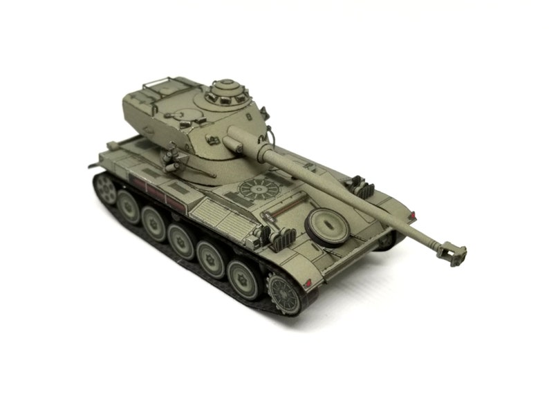 AMX13, Papercraft, 3D Paper Model, Soldier, Tank, Paper Craft, Template ...