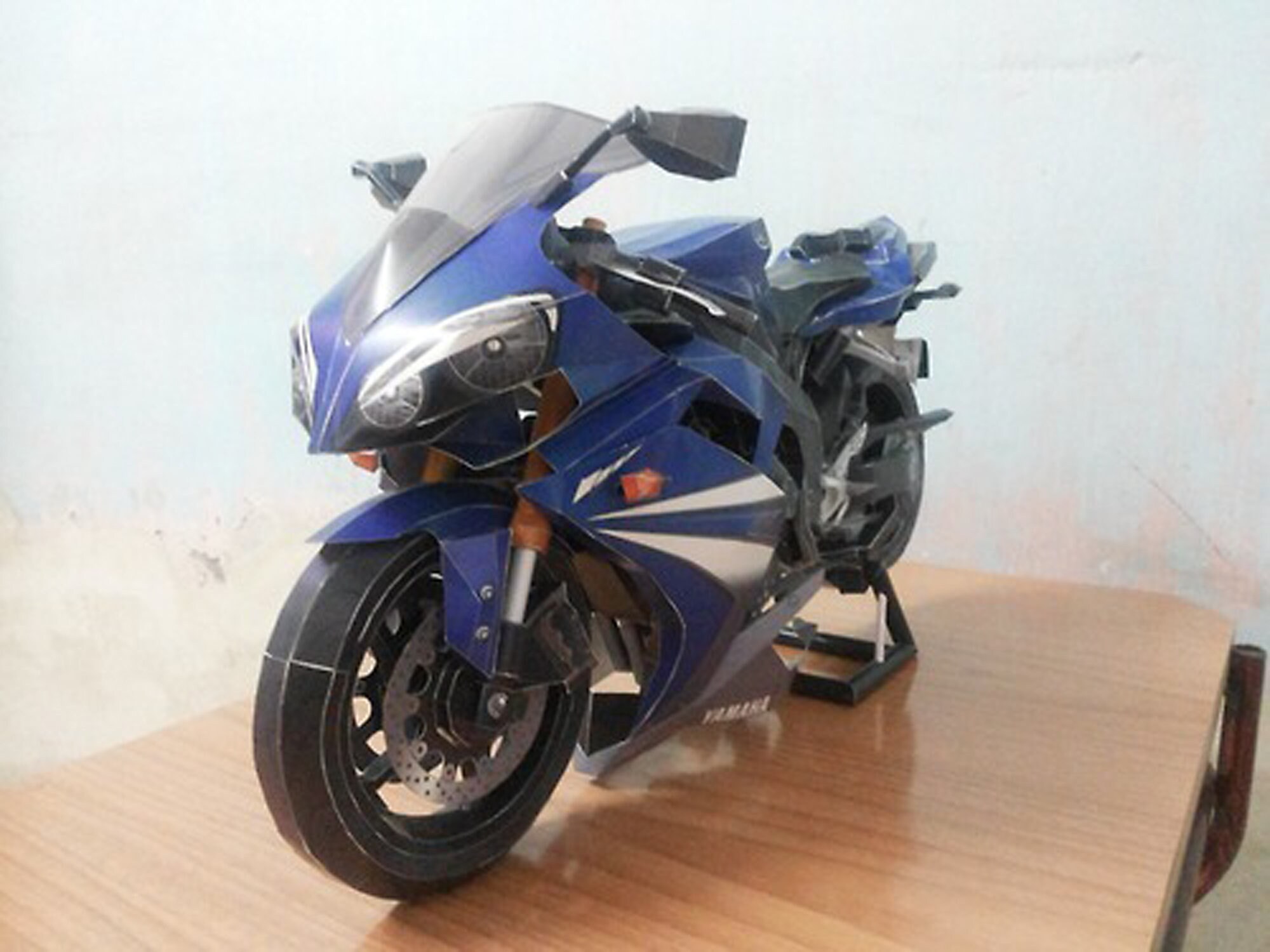 Yamaha YZF-R1-US Realistic Papercraft 3D Paper Model, Motorcycle, Paper ...