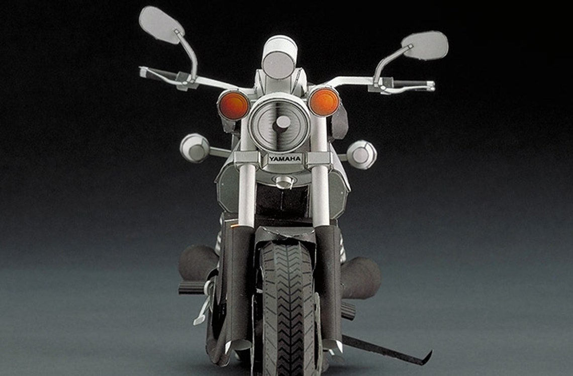 Yamaha Vmax Papercraft Model, Realistic 3D Motorcycle (PDF Template) - Etsy