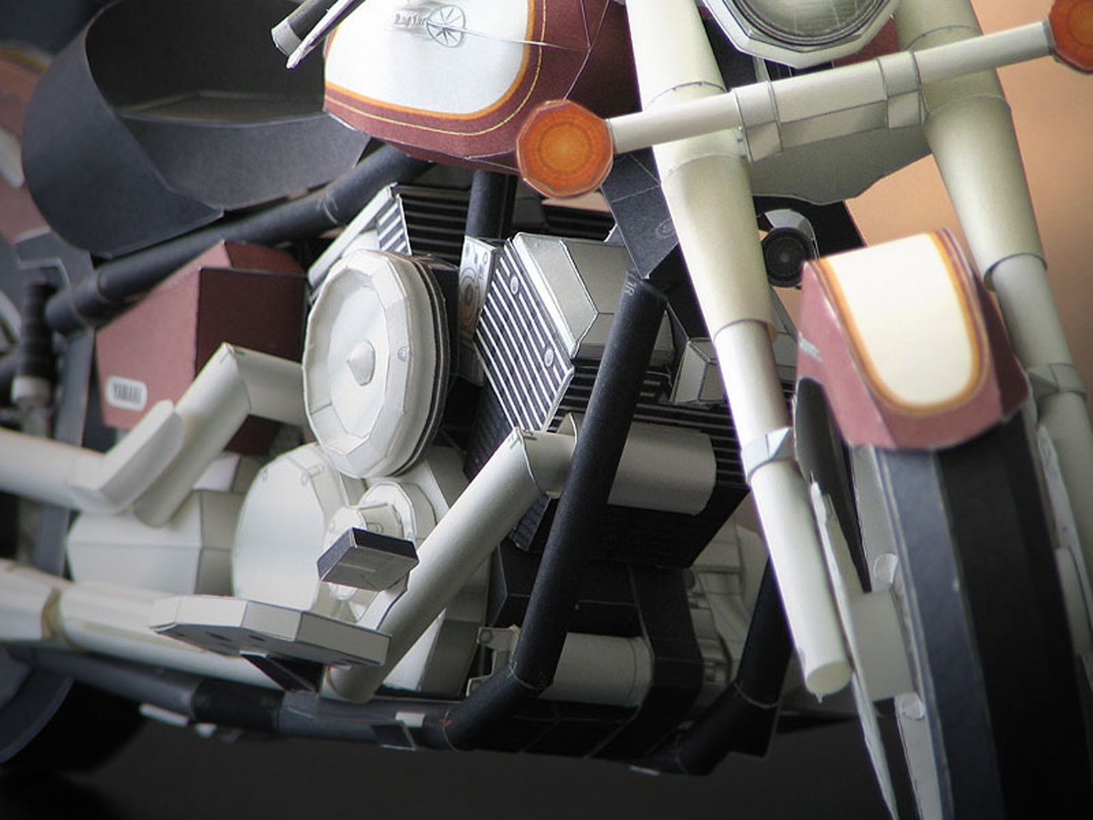 Yamaha DSC11 Realistic Papercraft, 3D Paper Model, Motorcycle, Paper ...