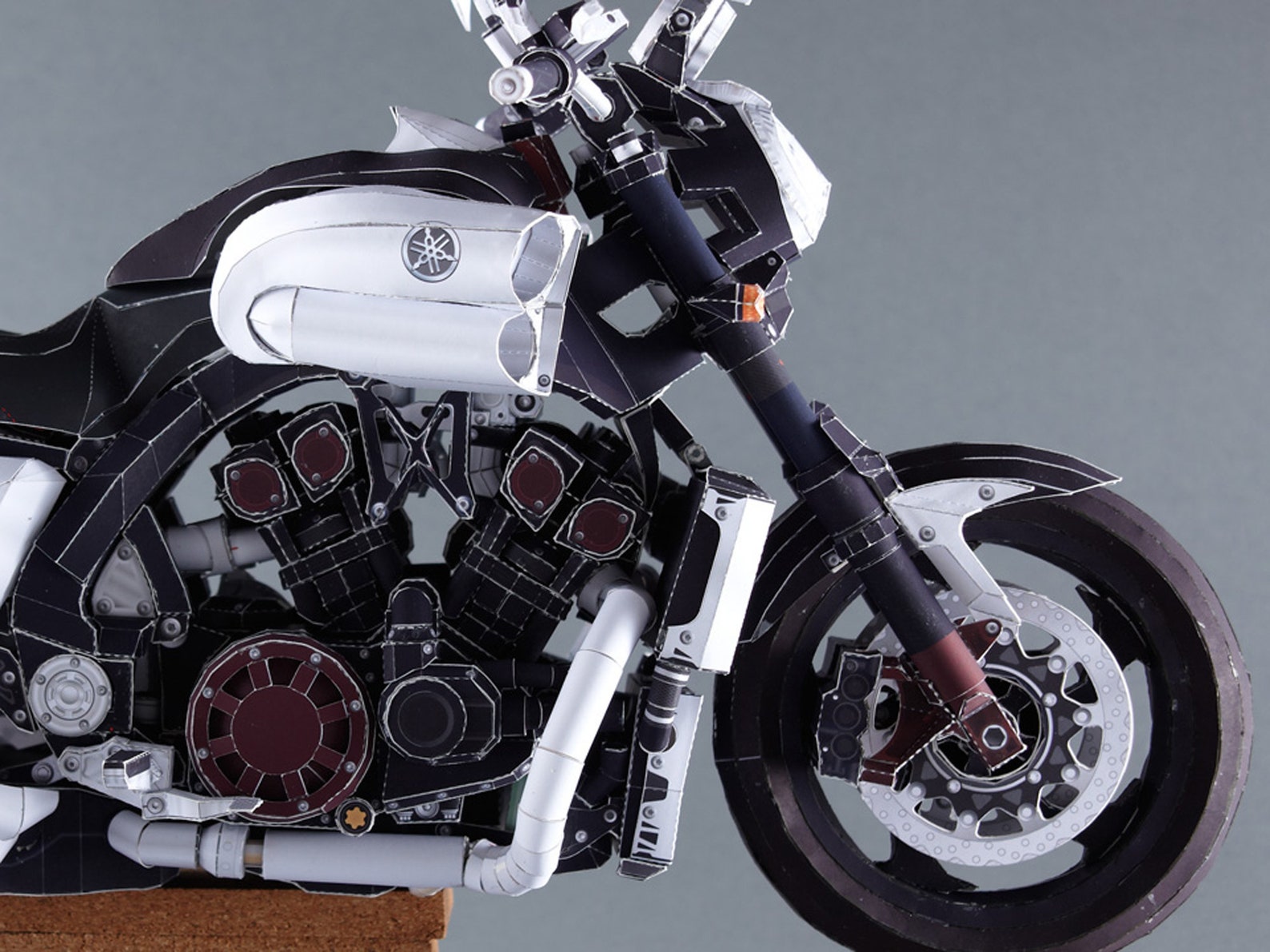 Yamaha Vmax Ultra Realistic Papercraft, 3D Paper Model, Motorcycle ...