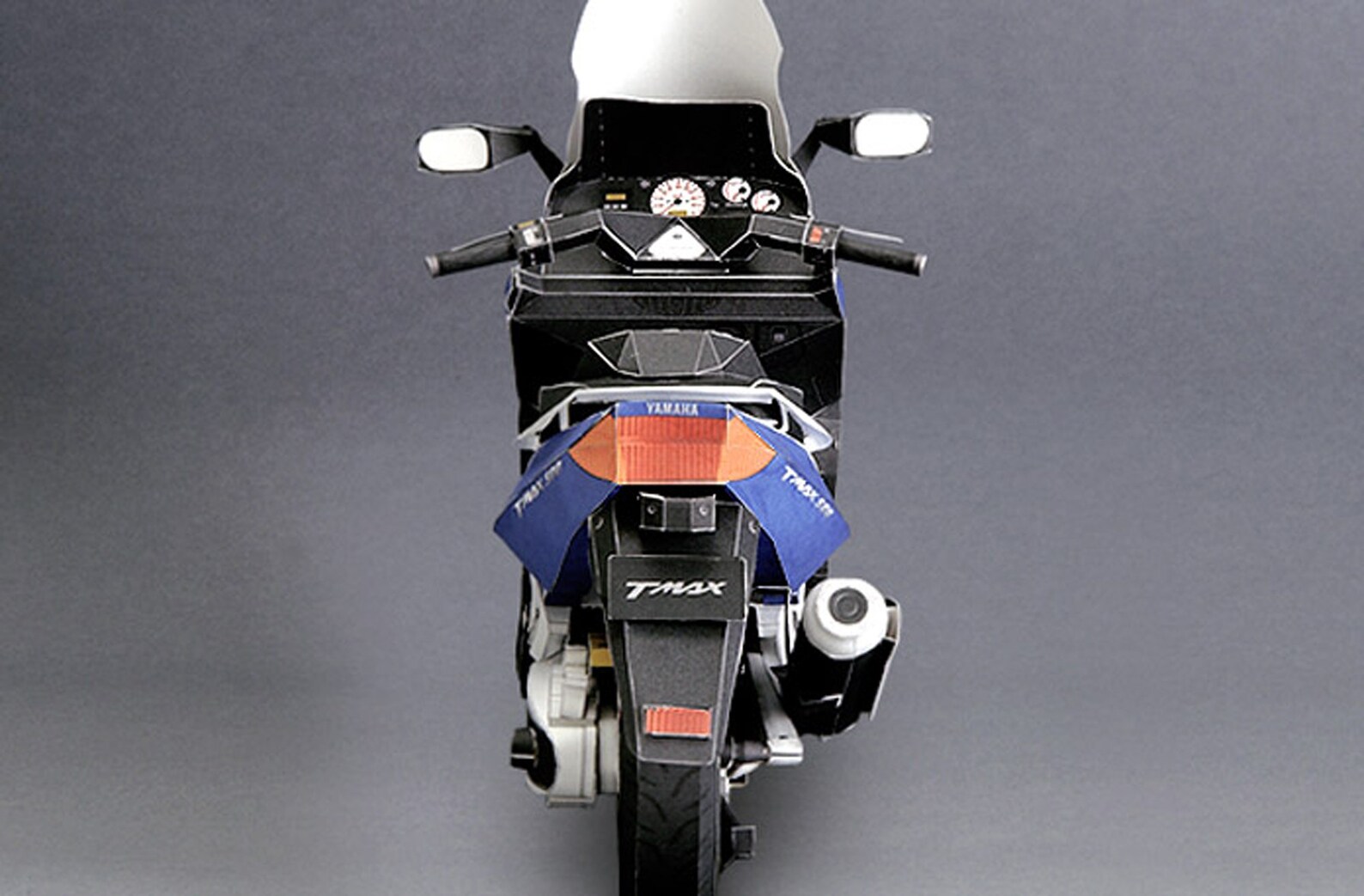 Yamaha Tmax Realistic Papercraft 3D Paper Model, Motorcycle, Paper ...
