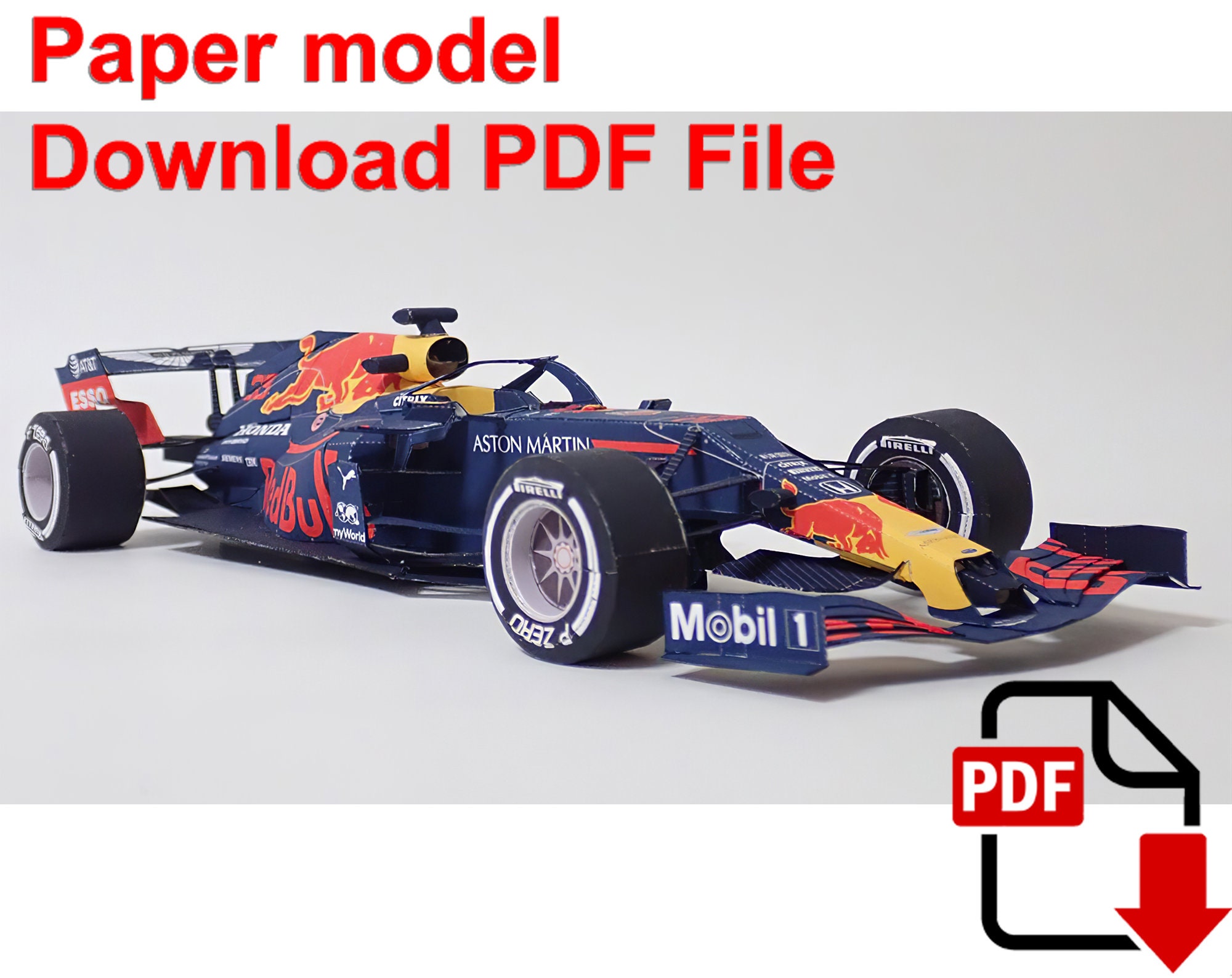 RB16 Edited, PaperCraft, 3D paper model, animal, zoo, paper craft ...