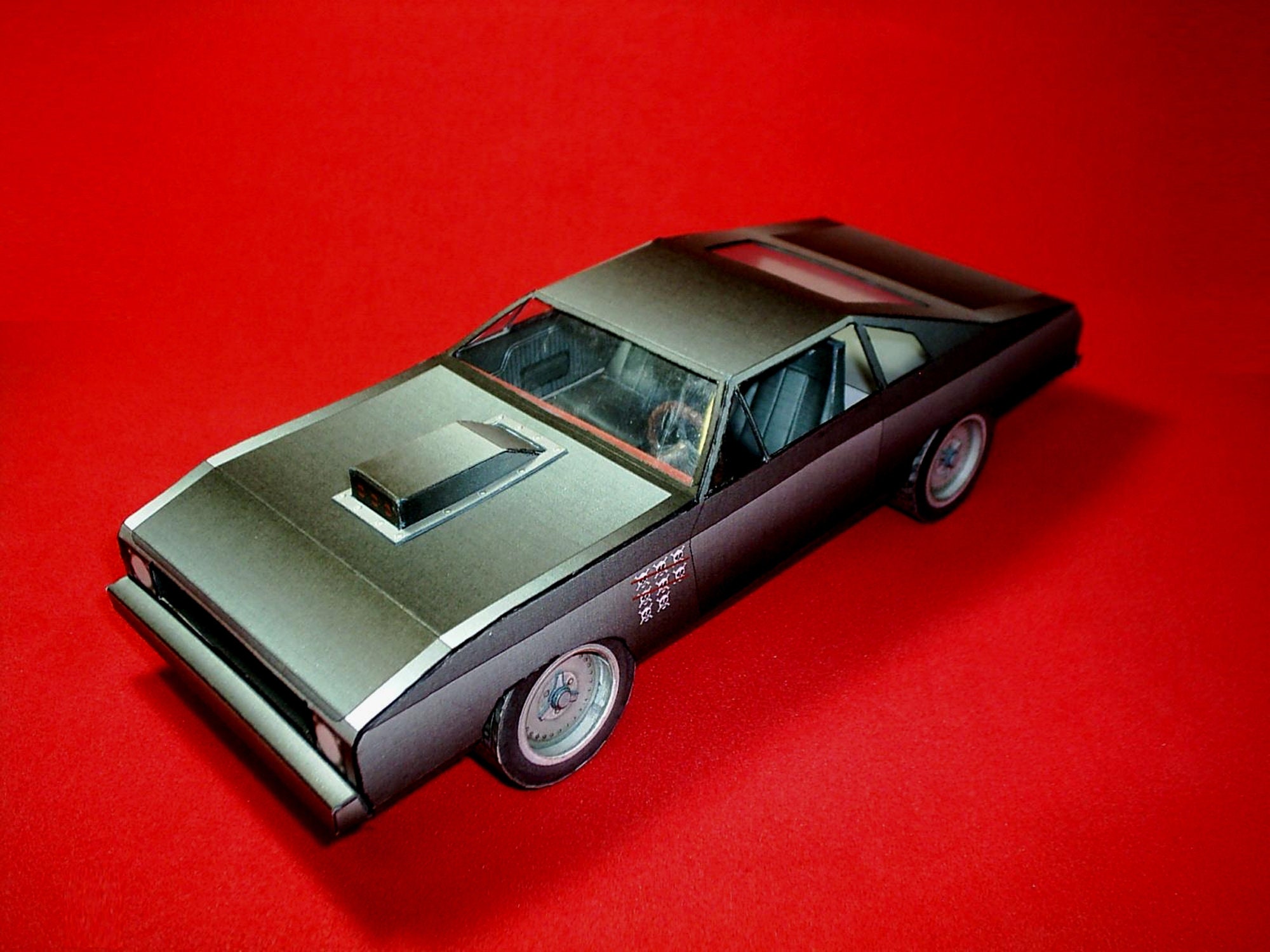 Chevrolet Chevelle, Papercraft, 3D Paper Model, Animal, Zoo, Paper ...