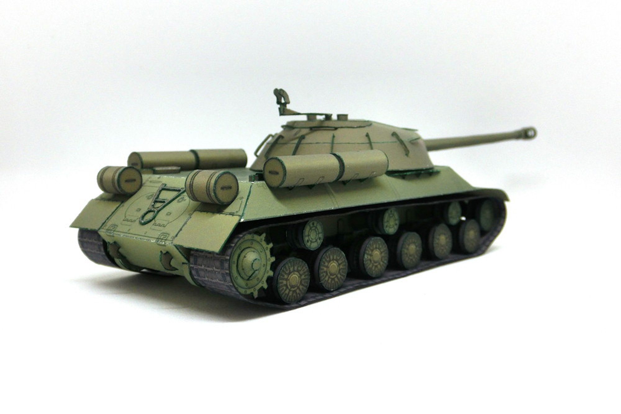 IS-3, Papercraft, 3D Paper Model, Soldier, Tank, Paper Craft, Template ...