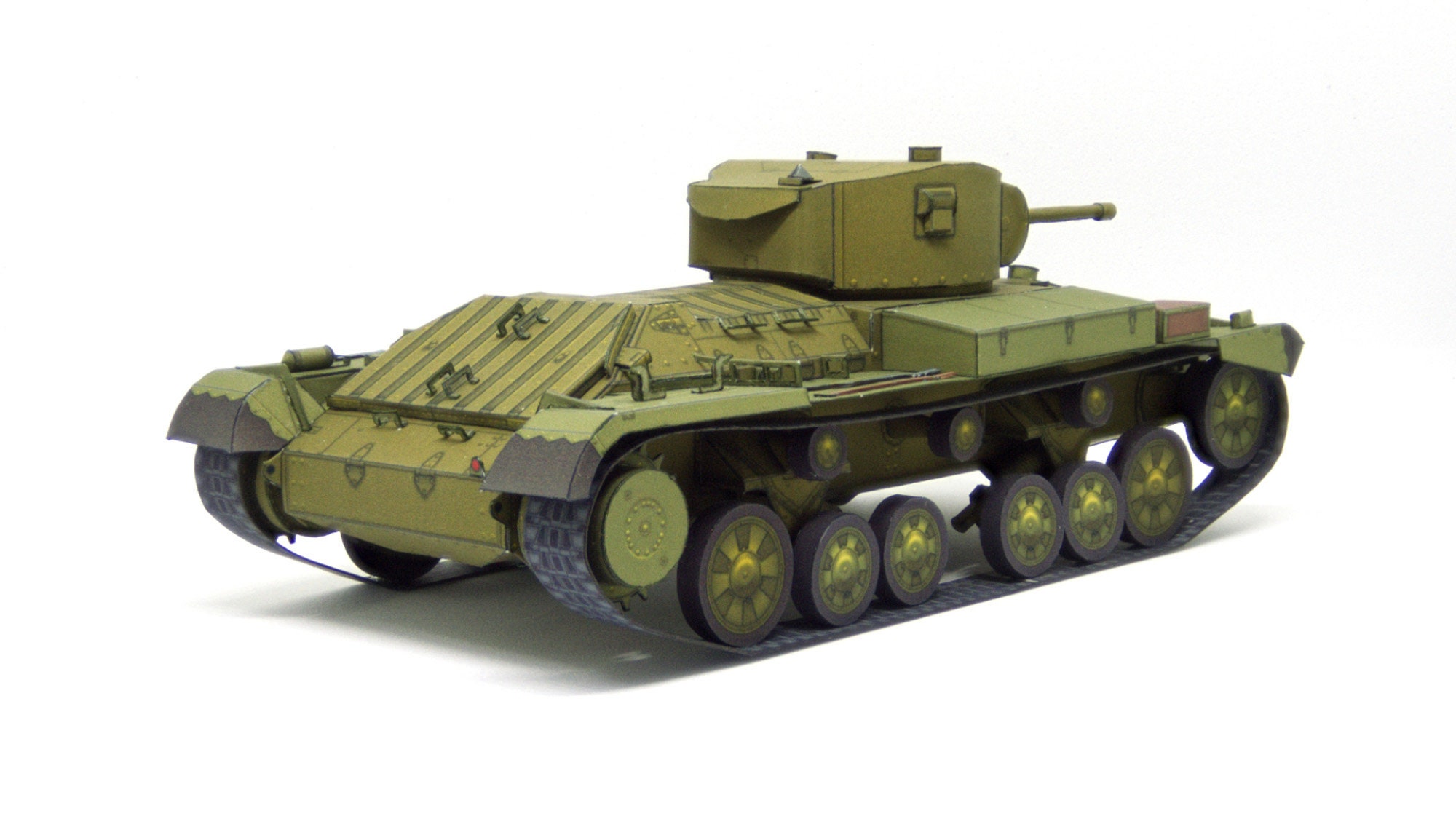 Valentine Mk2, Papercraft, 3D Paper Model, Soldier, Tank, Paper Craft ...