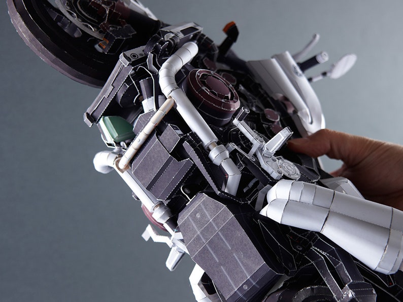 Yamaha Vmax Ultra Realistic Papercraft, 3D Paper Model, Motorcycle ...