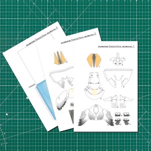 Dalmatian Pelican, Papercraft, 3D Paper Model, Animal, Zoo, Paper Craft ...