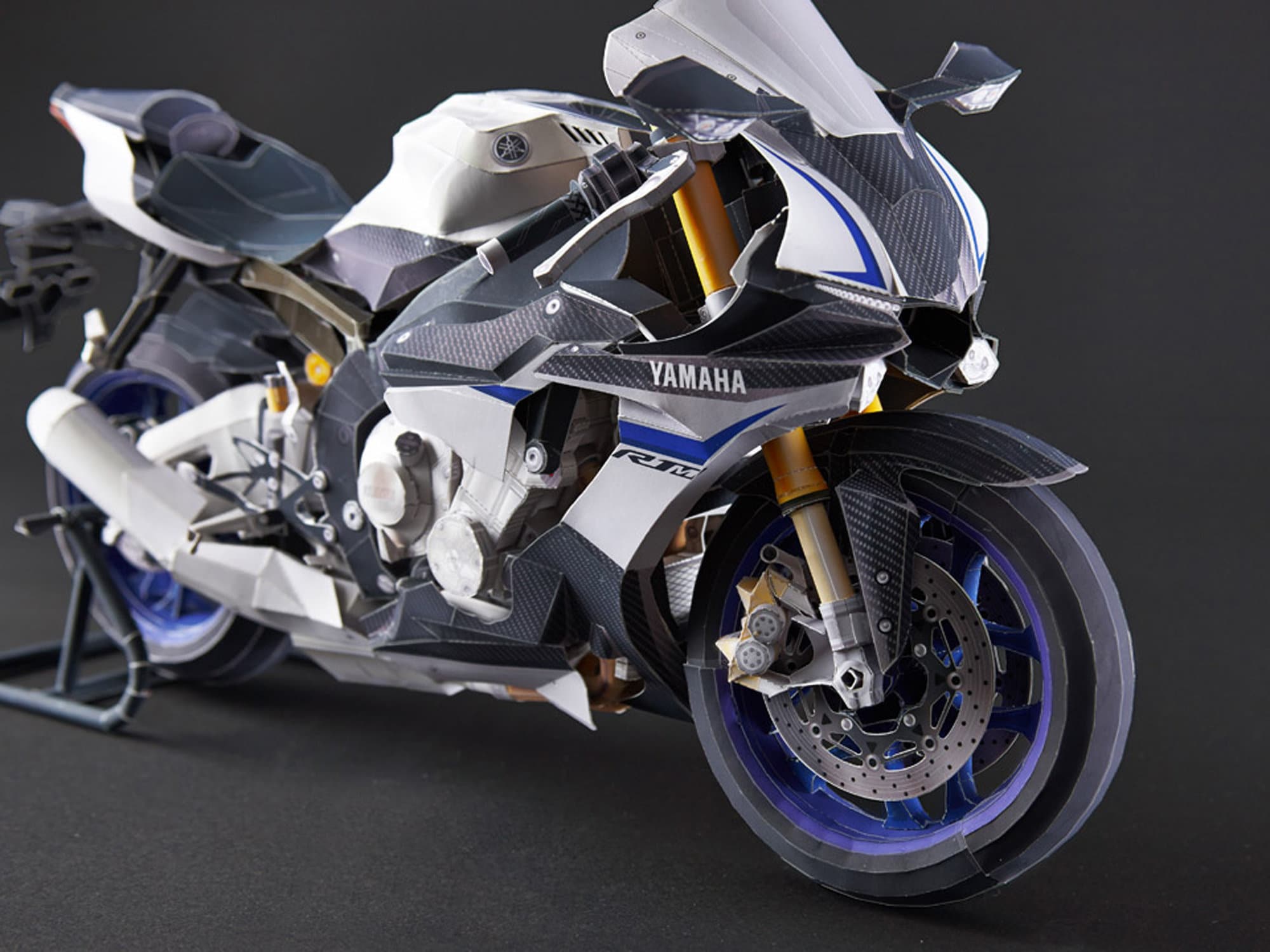Yamaha YZF-R1M Papercraft Model, Ultra Realistic 3D DIY (PDF) - Etsy