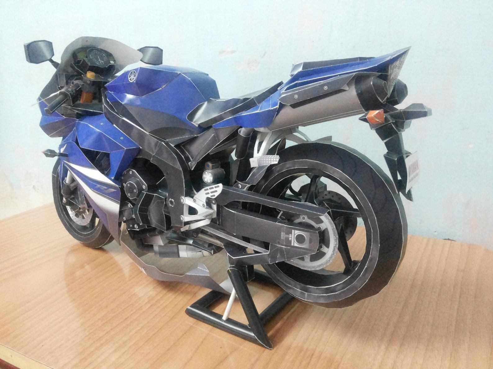 Yamaha YZF-R1-US Realistic Papercraft 3D Paper Model, Motorcycle, Paper ...