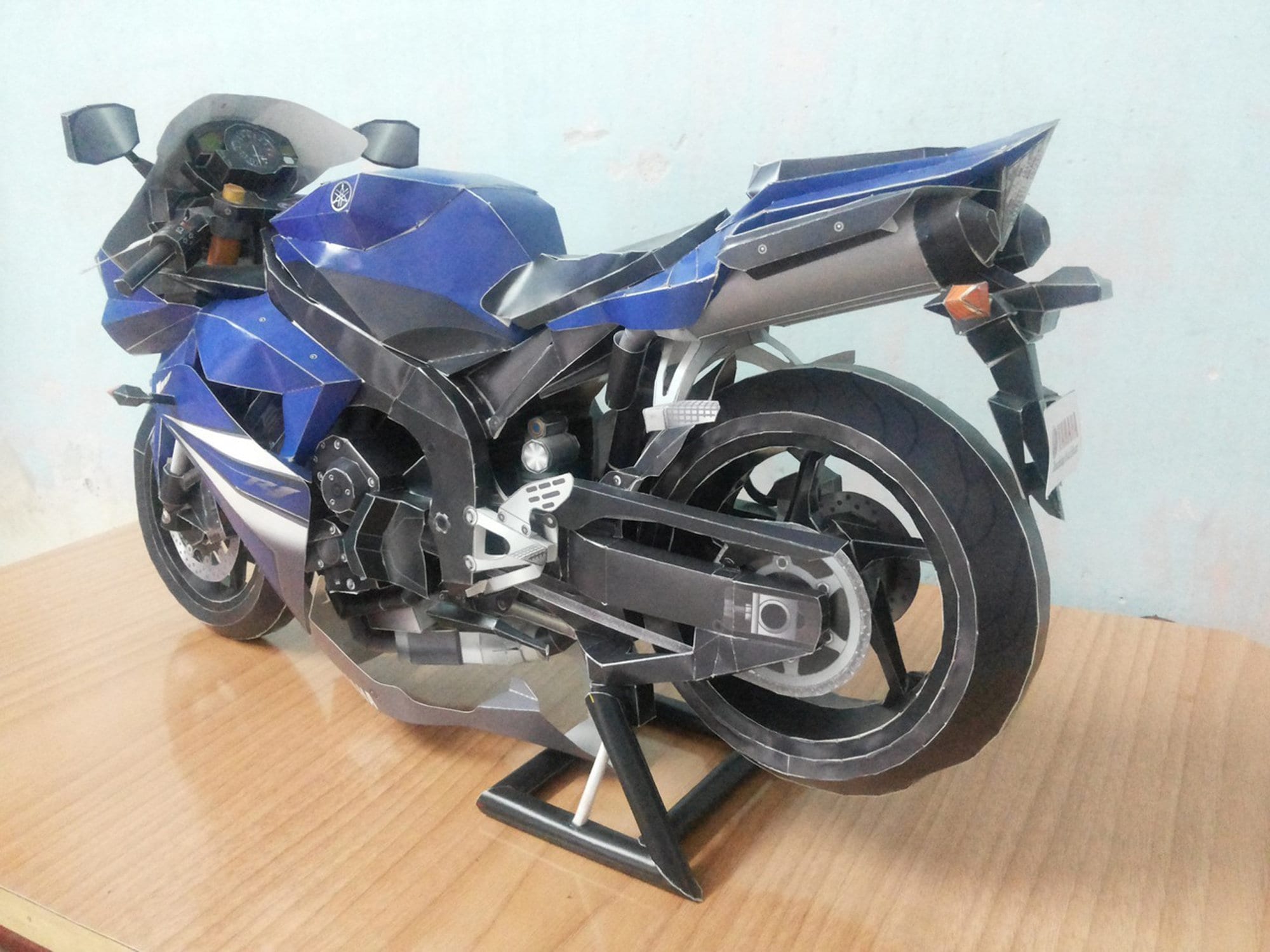 Yamaha YZF-R1-US Realistic Papercraft 3D Paper Model, Motorcycle, Paper ...