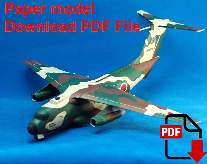 C1, Papercraft, 3D Paper Model, Animal, Zoo, Paper Craft, Template PDF ...