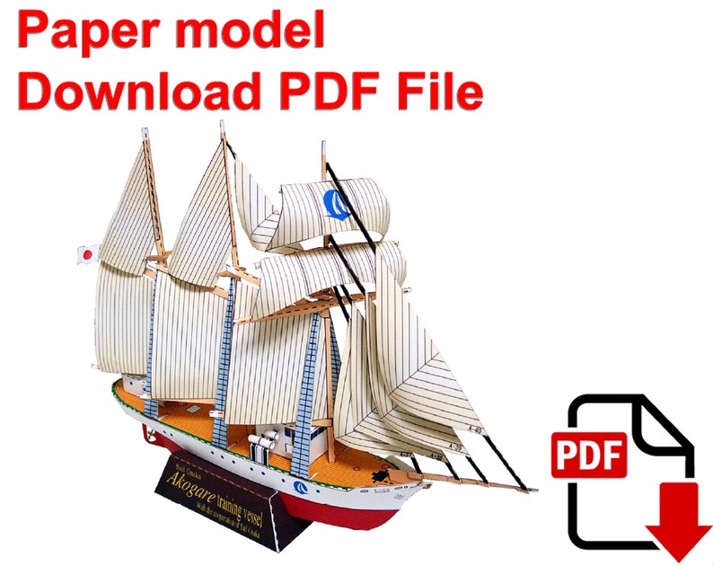 Akogare, Papercraft, 3D Paper Model, Animal, Zoo, Paper Craft, Template ...