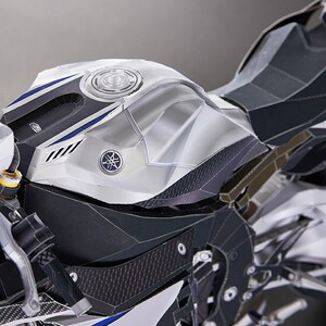 Yamaha YZF-R1M Ultra Realistic Papercraft, 3D Paper Model, Motorcycle ...