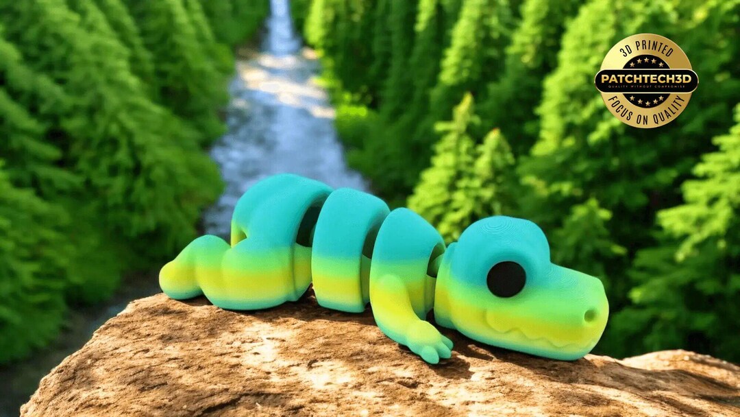 3D Printed Chunky T-rex 3D Printed Dinosaur Articulated Toy 3D Printed ...