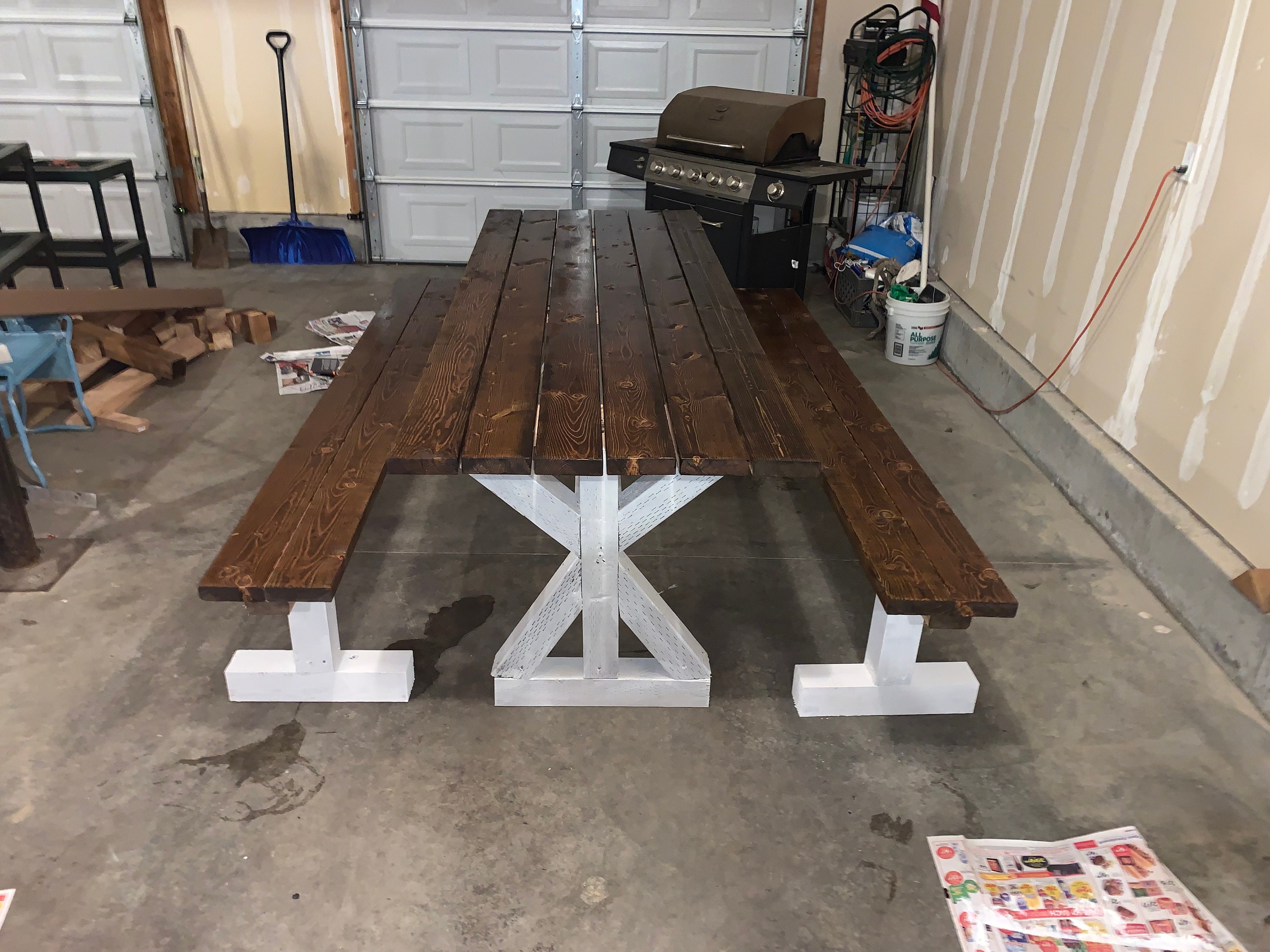 Country Dining Table - Etsy